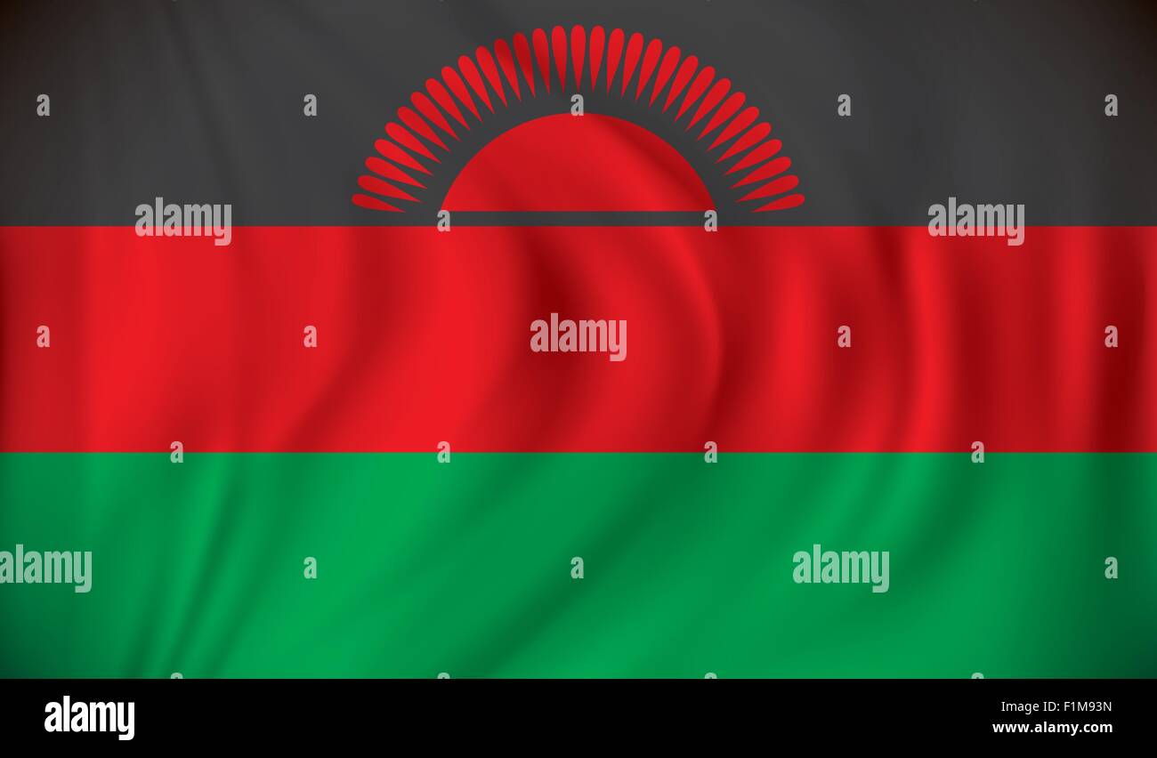 Flag Of Malawi Vector Illustration Stock Vector Image And Art Alamy