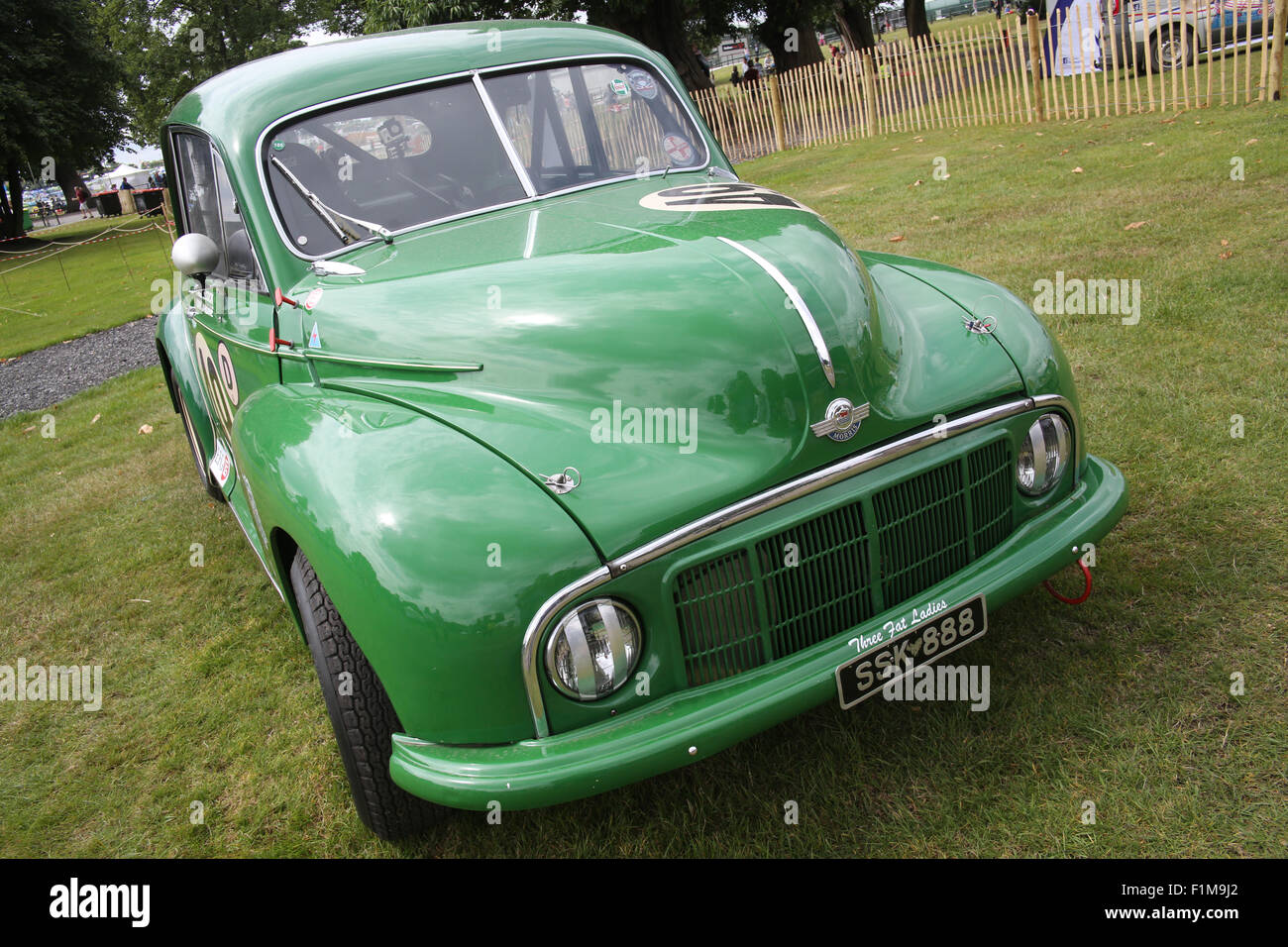 Morris Minor Rally Car Car Fest North 2015 Stock Photo - Alamy