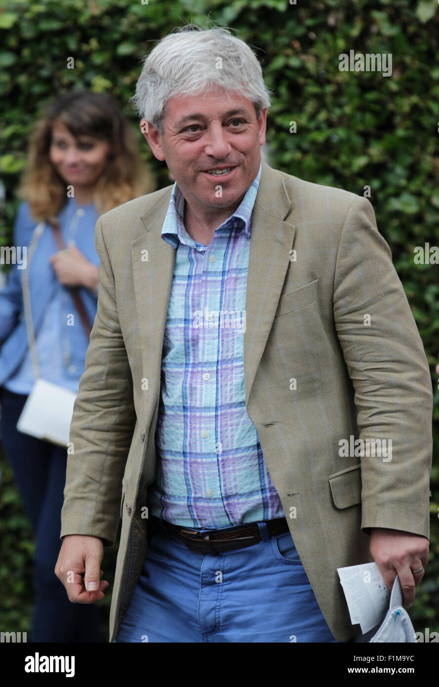 LONDON, UK, 12th July 2015: John Bercow Speaker of the House of Commons ...