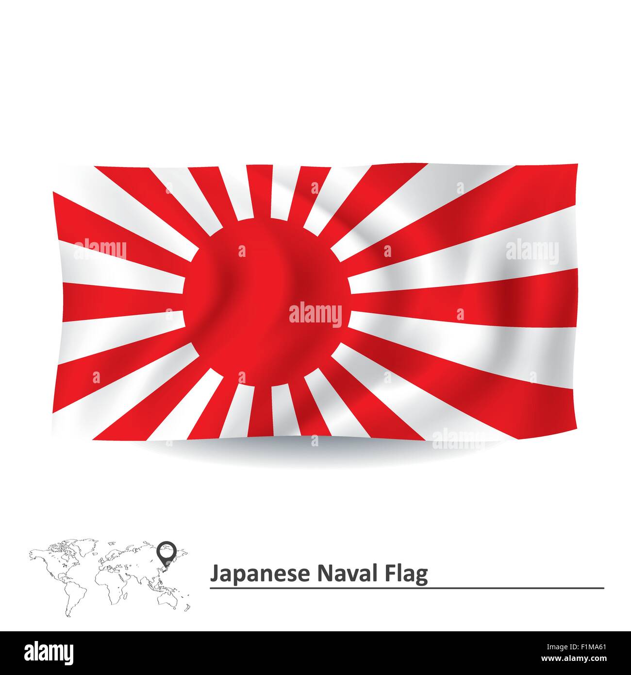 Flag Rising Sun Flag Stock Vector Images Alamy
