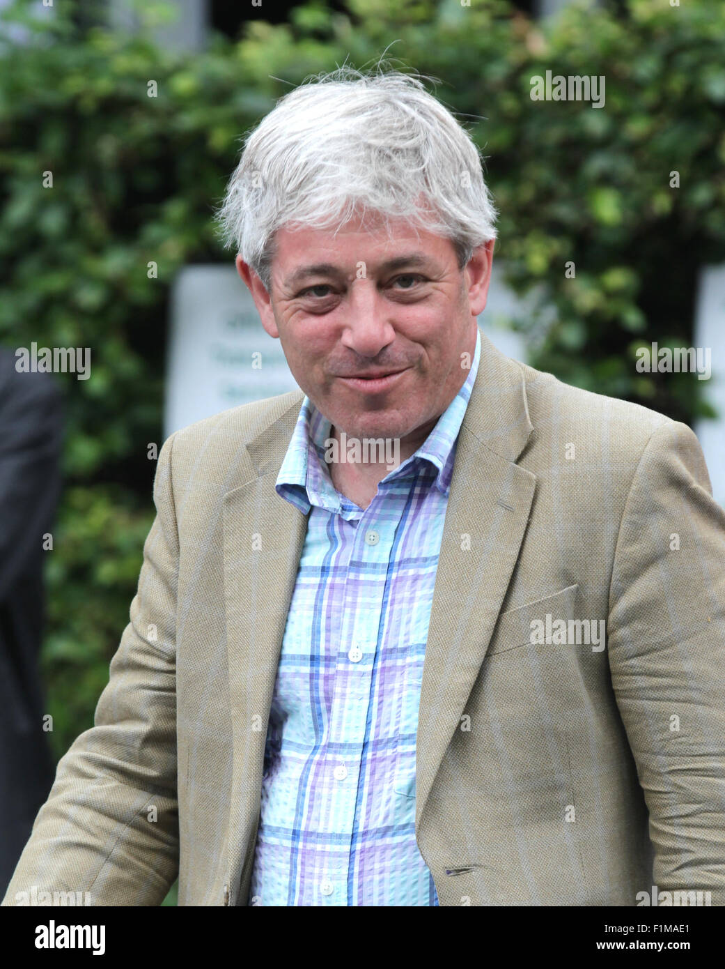 LONDON, UK, 12th July 2015: John Bercow Speaker of the House of Commons ...