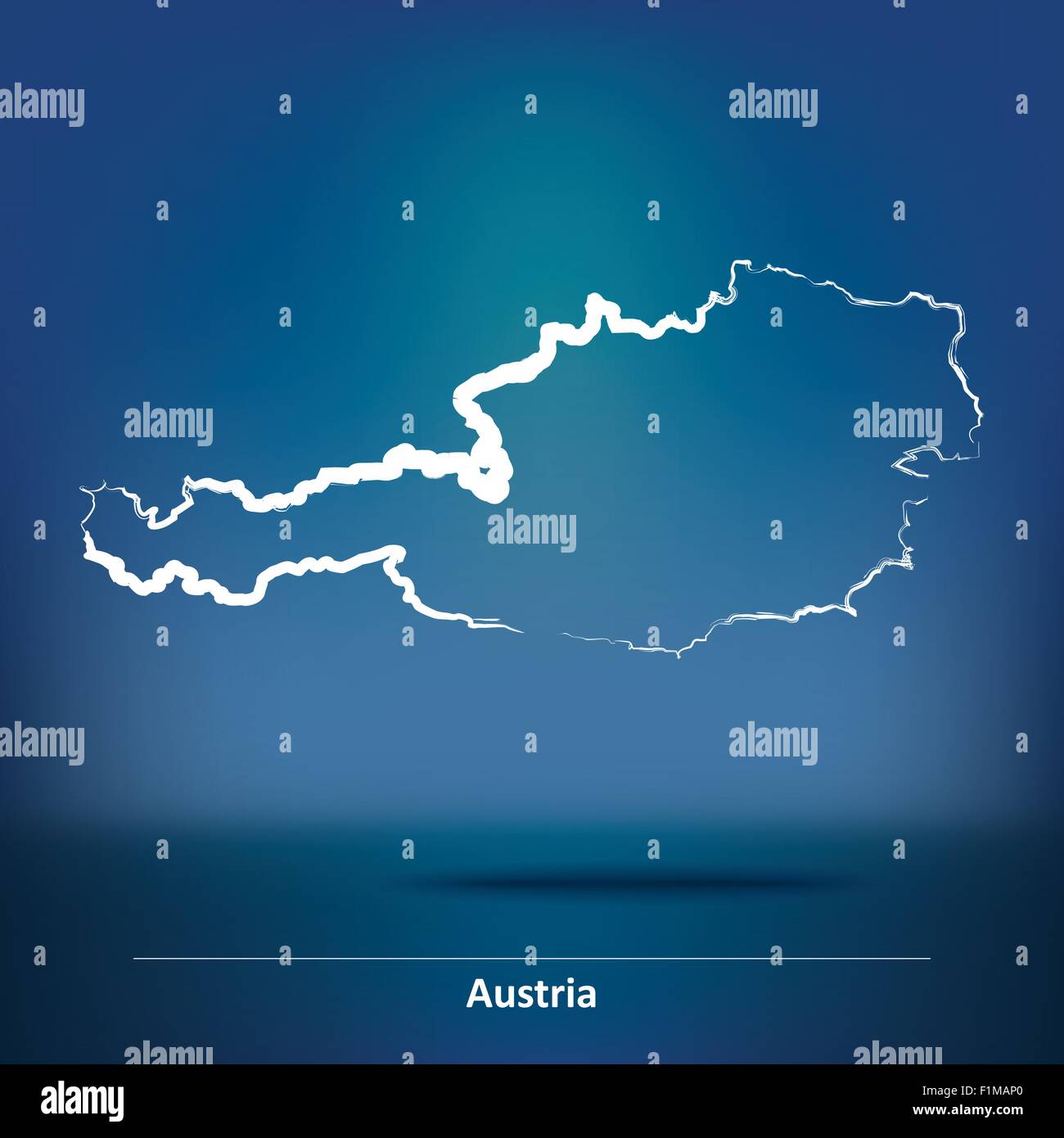 Austria states vector vectors hi-res stock photography and images - Alamy