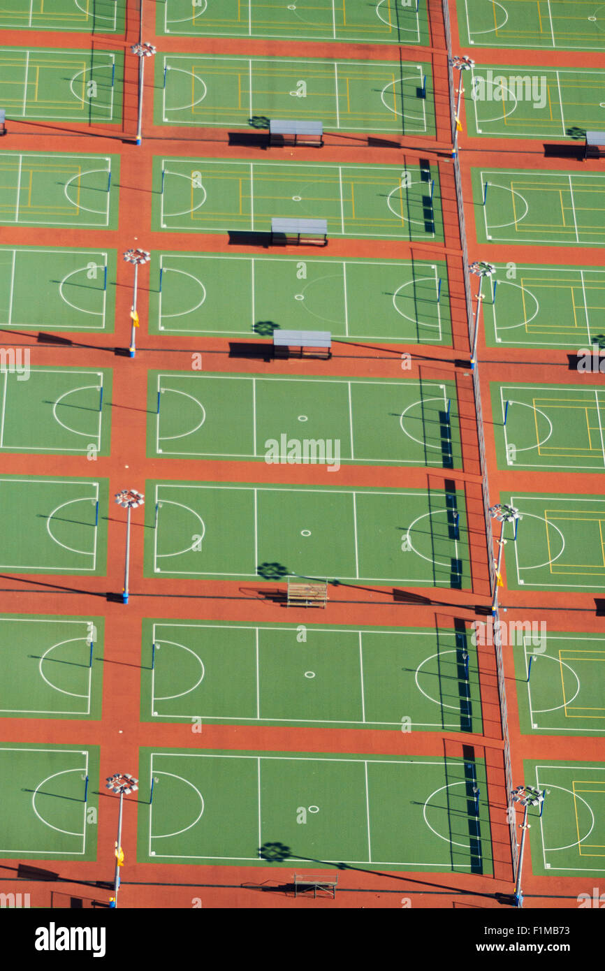 Pitches aerial hi-res stock photography and images - Alamy