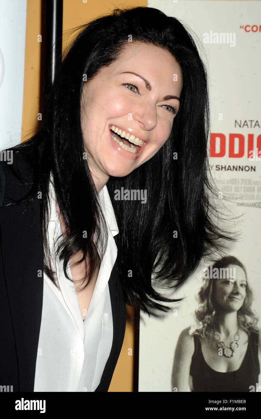 Laura Prepon attending the 'Addicted To Fresno' premiere at SVA Theatre ...