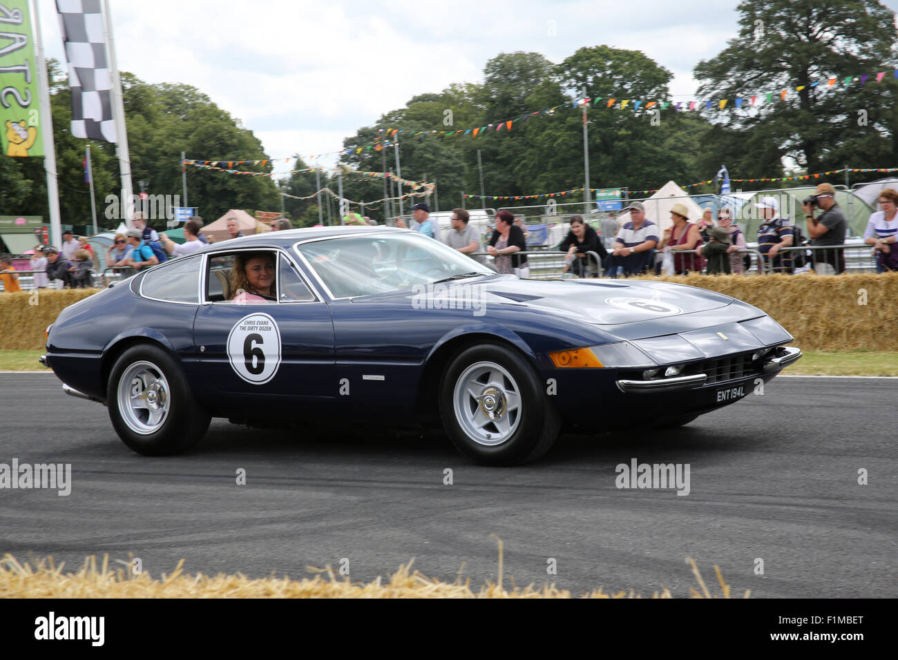 Chris Evans 1973 Ferrari 365 GTB/4 Coupe Car Fest North 2015 Stock ...