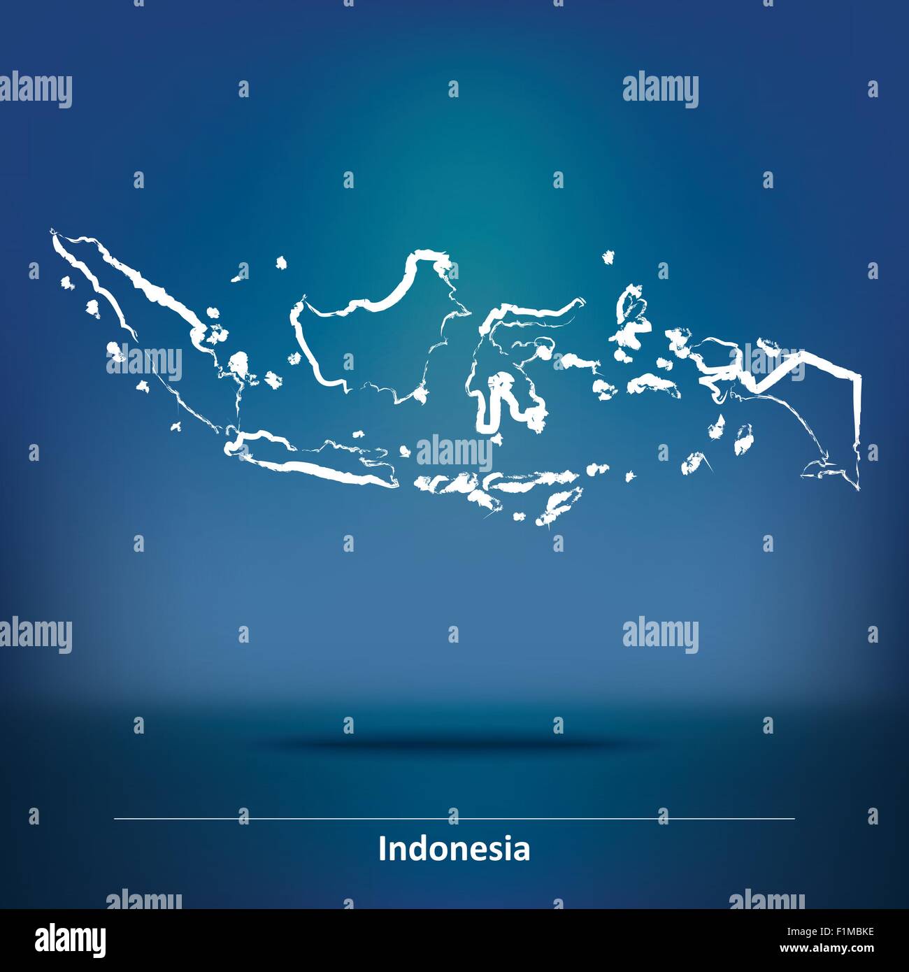 Indonesia administrative divisions map Stock Vector Images - Alamy