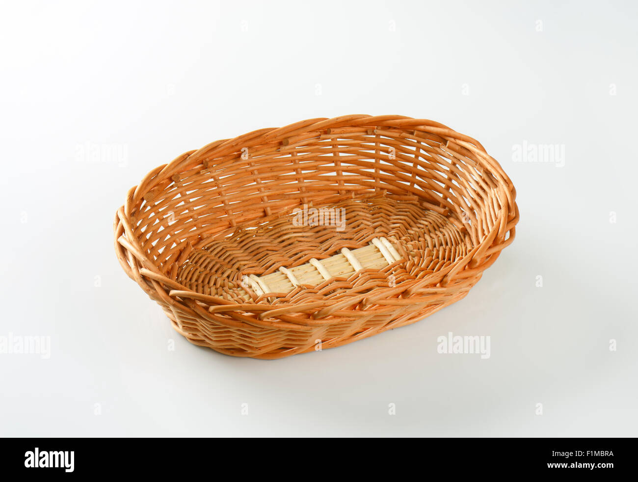 Empty wicker basket hi-res stock photography and images - Alamy