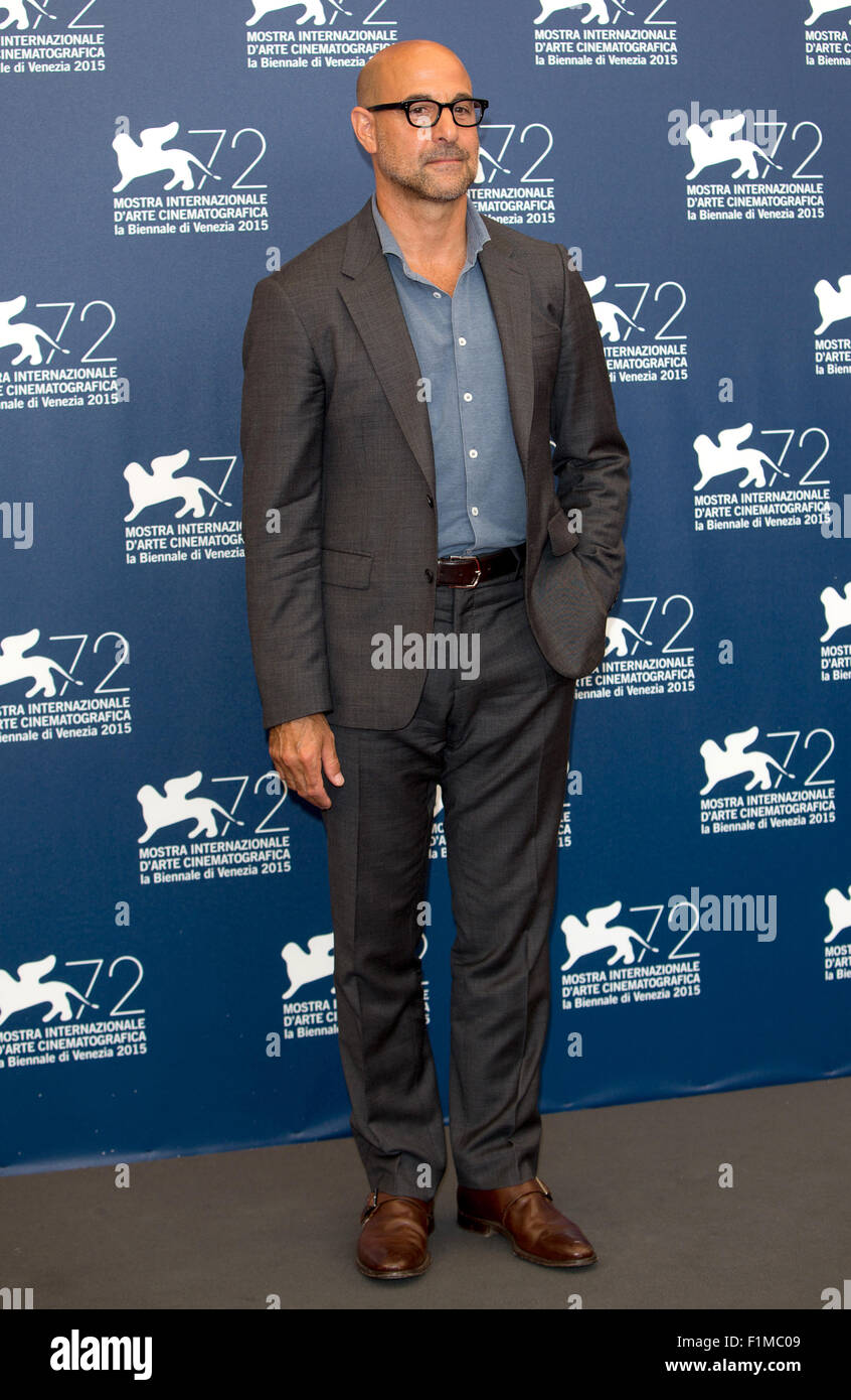 Venice, Italy. 03rd Sep, 2015. Actor Stanley Tucci attends the the ...