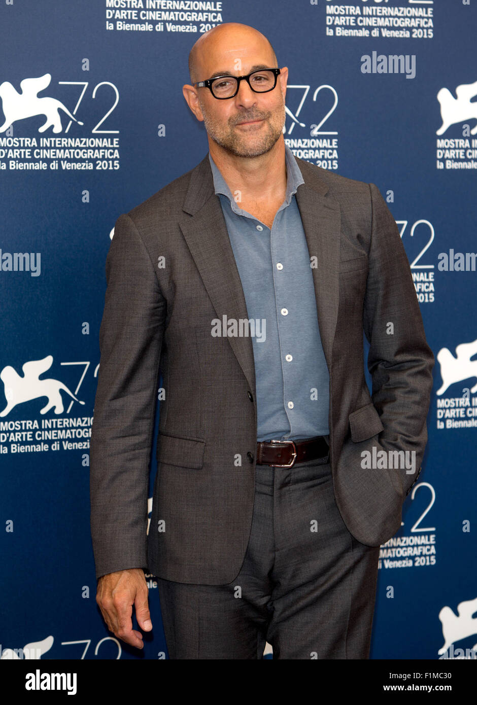 Venice, Italy. 03rd Sep, 2015. Actor Stanley Tucci attends the the ...