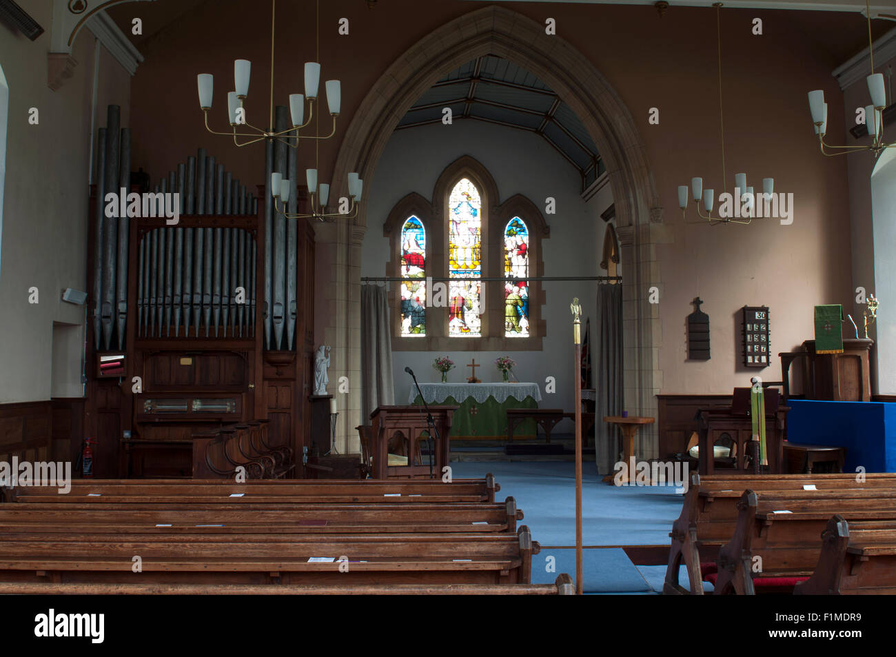 St. David`s Church, Newbold-on-Stour, Warwickshire, England, UK Stock ...