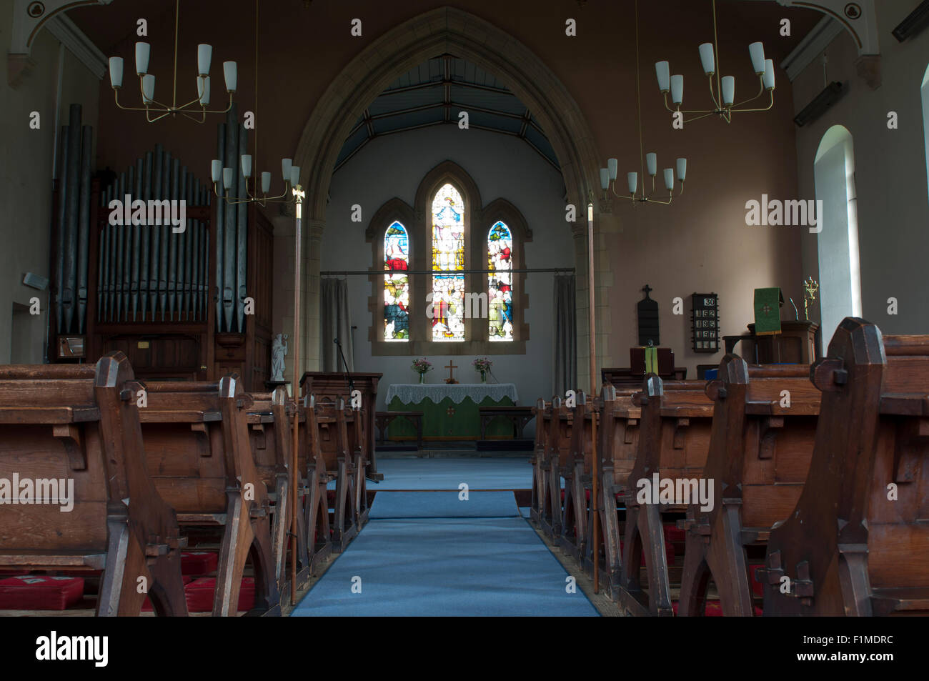 St. David`s Church, Newbold-on-Stour, Warwickshire, England, UK Stock ...