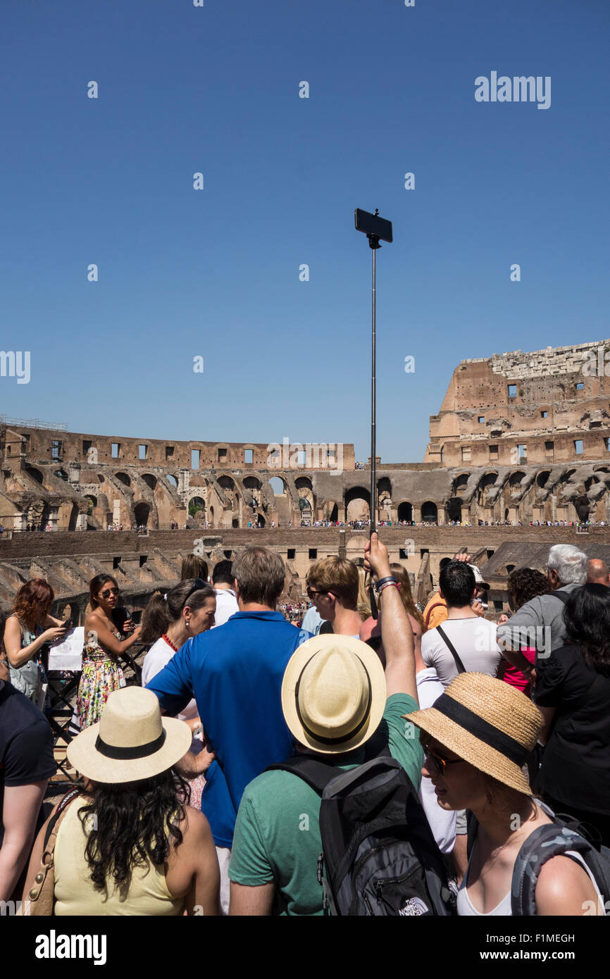 Inside colosseum rome hi-res stock photography and images - Alamy