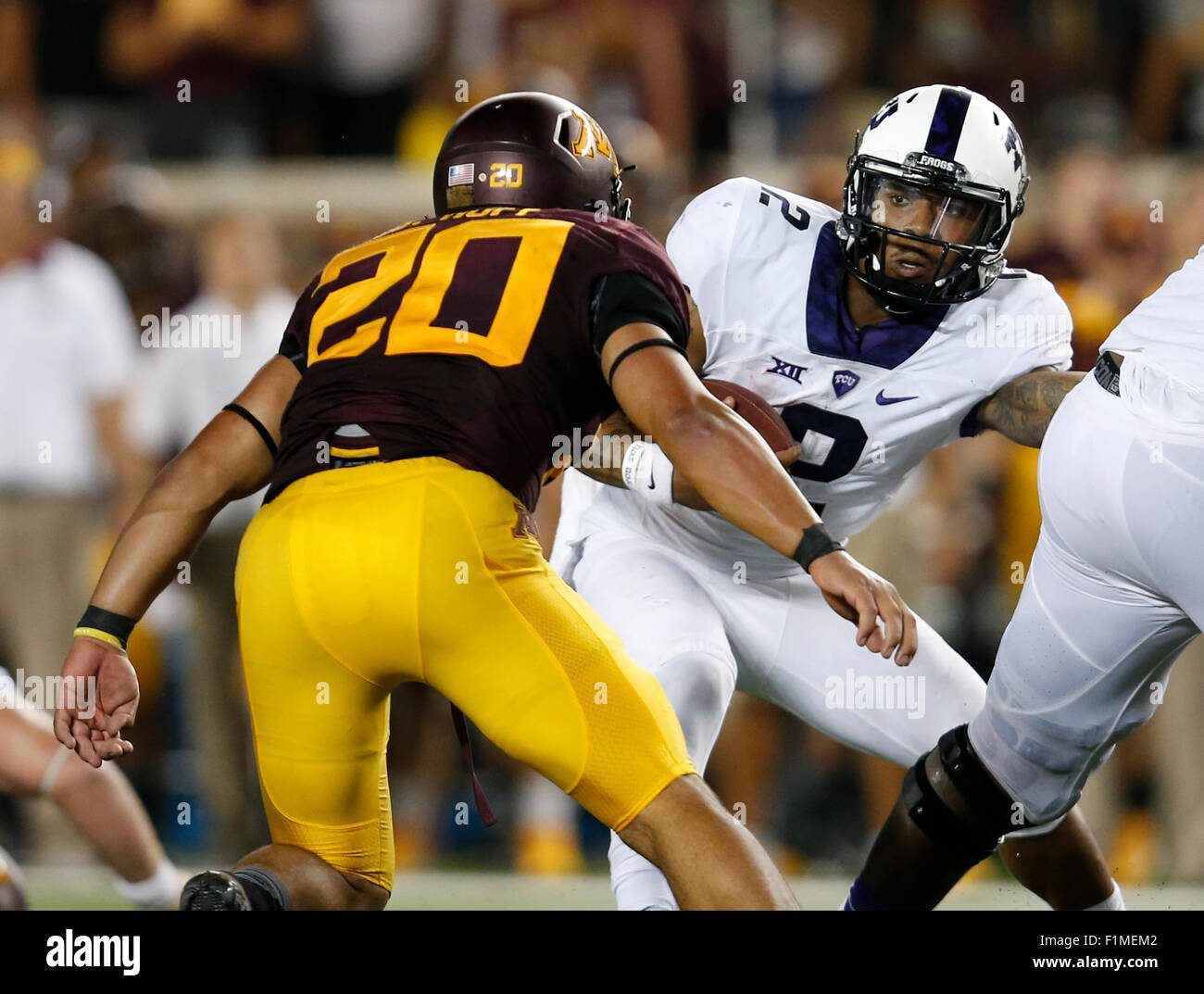 September 3, 2015: TCU Horned Frogs quarterback Trevone Boykin (2 ...