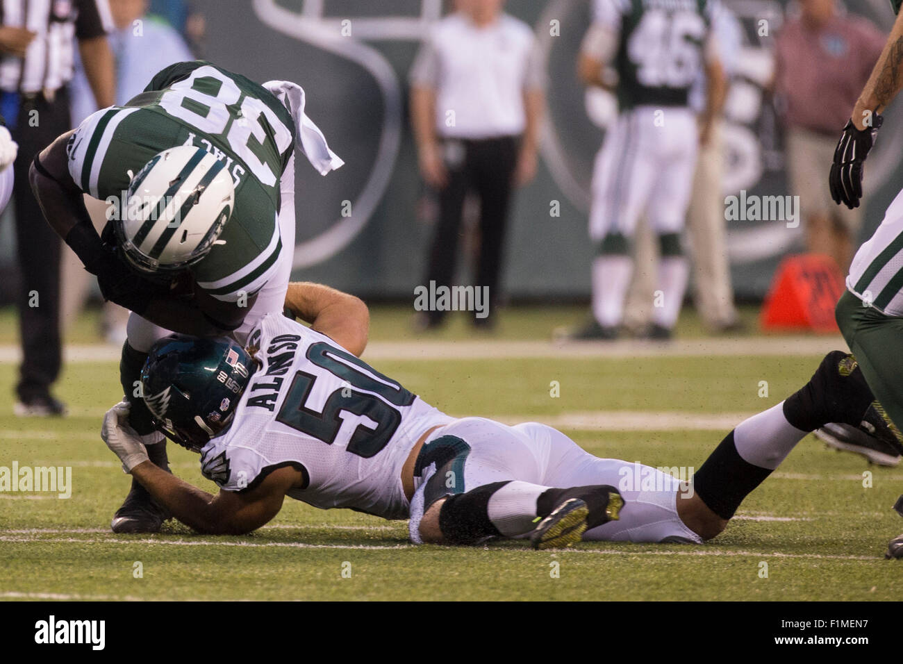 East Rutherford, New Jersey, USA. 03rd Sep, 2015. Philadelphia Eagles ...