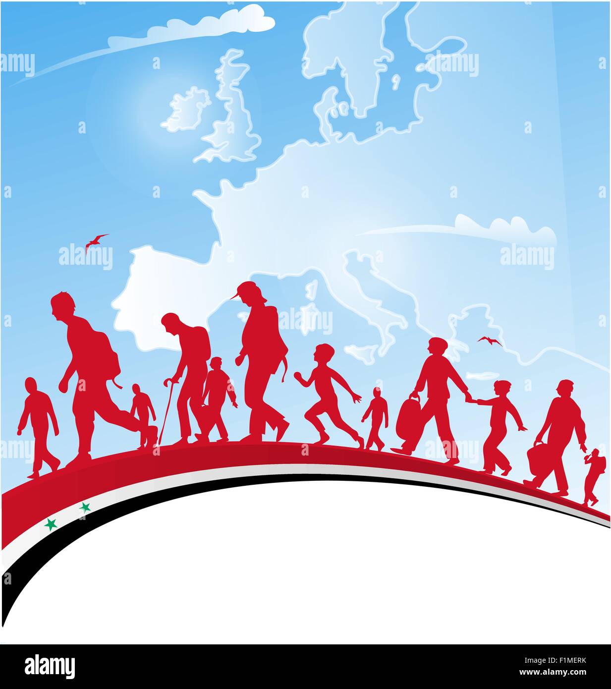 Migration Of People Clipart