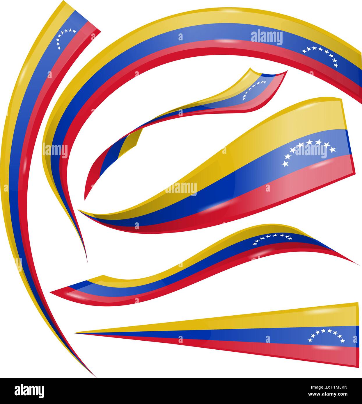 Flag design venezuelan on Stock Vector Images - Alamy