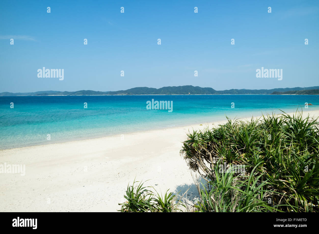 Beautiful tropical beach paradise of Amami Oshima in Southern Japan ...