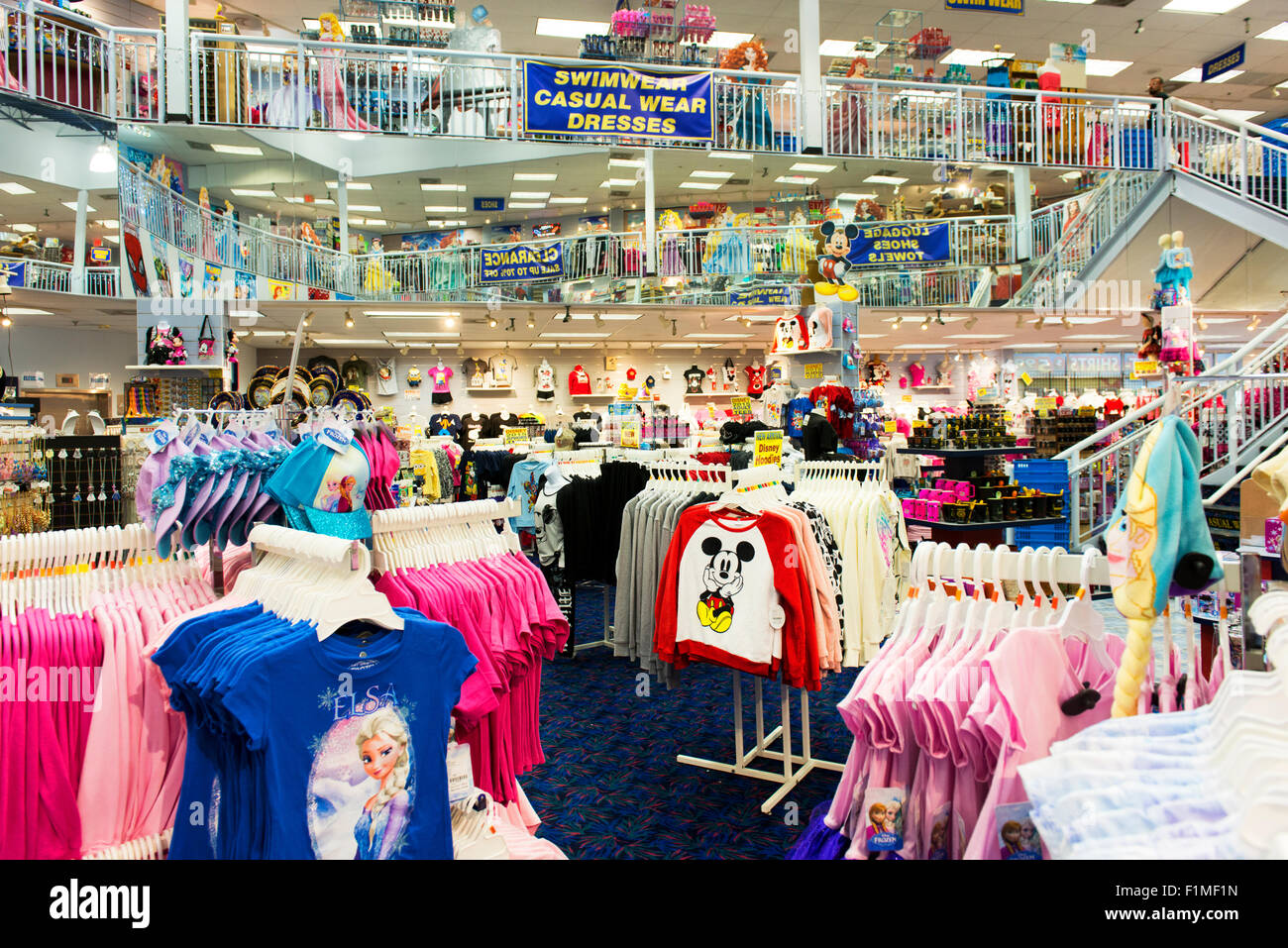 Shop entirely dedicated to Disney clothes and paraphernalia in ...