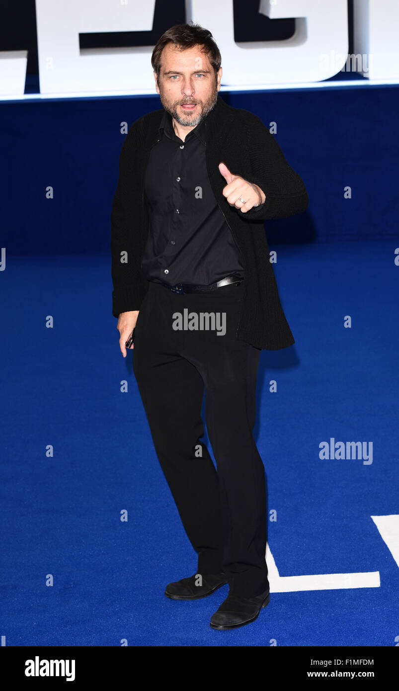 London, UK. 03rd Sep, 2015. Stephen Lord at the World Premiere of ...