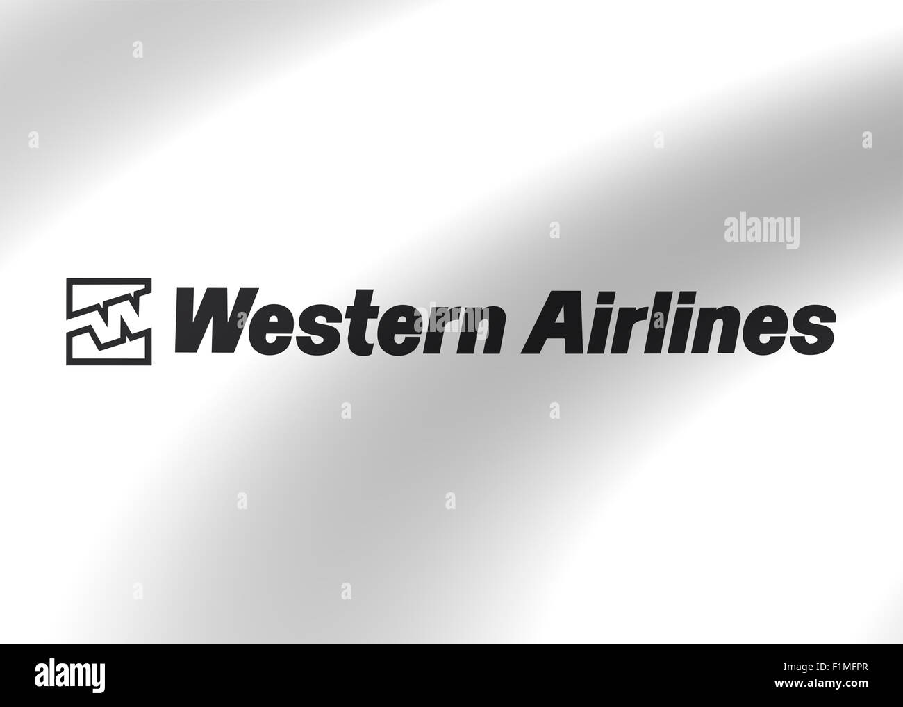 Western Airlines logo icon flag emblem sign Stock Photo - Alamy