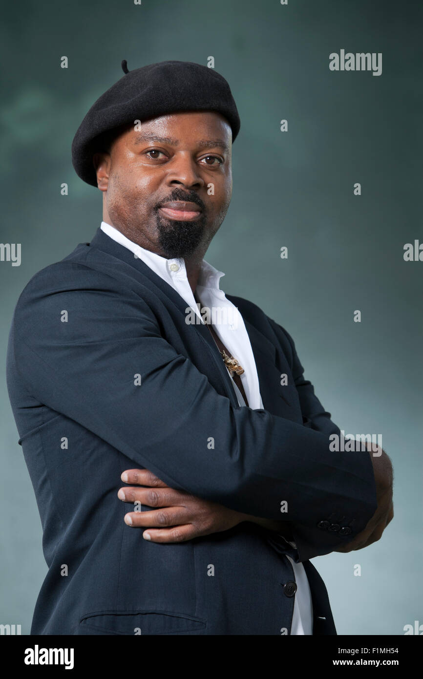 Ben Okri, OBE, the Nigerian poet and novelist, at the Edinburgh ...