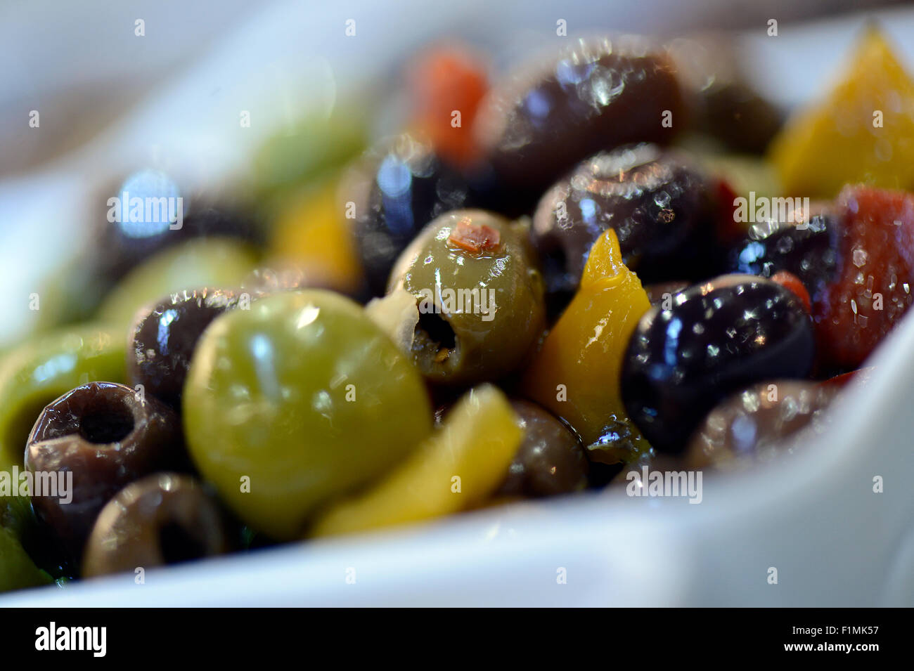 Macro dish olive hi-res stock photography and images - Alamy
