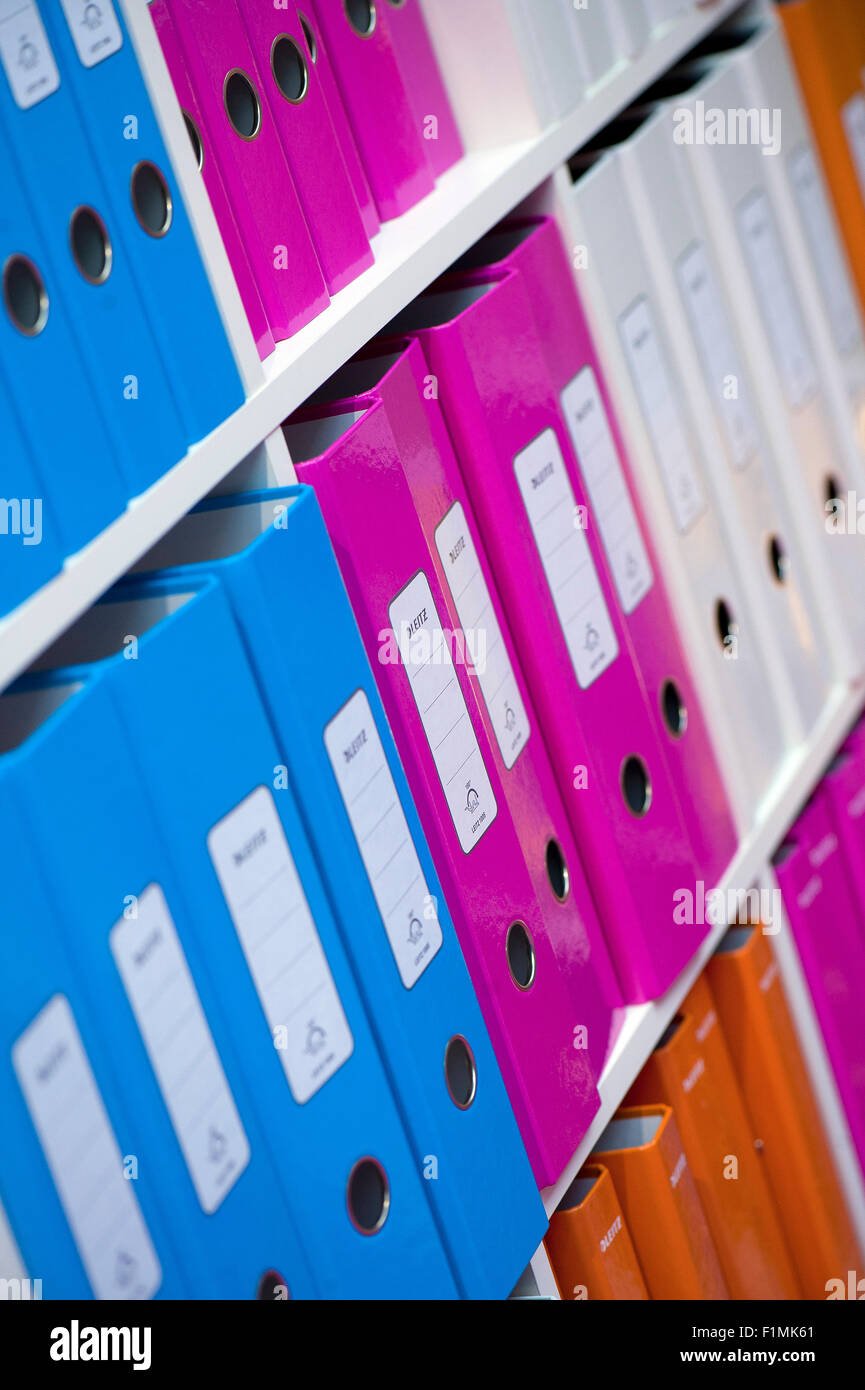 Office files shelf hi-res stock photography and images - Alamy