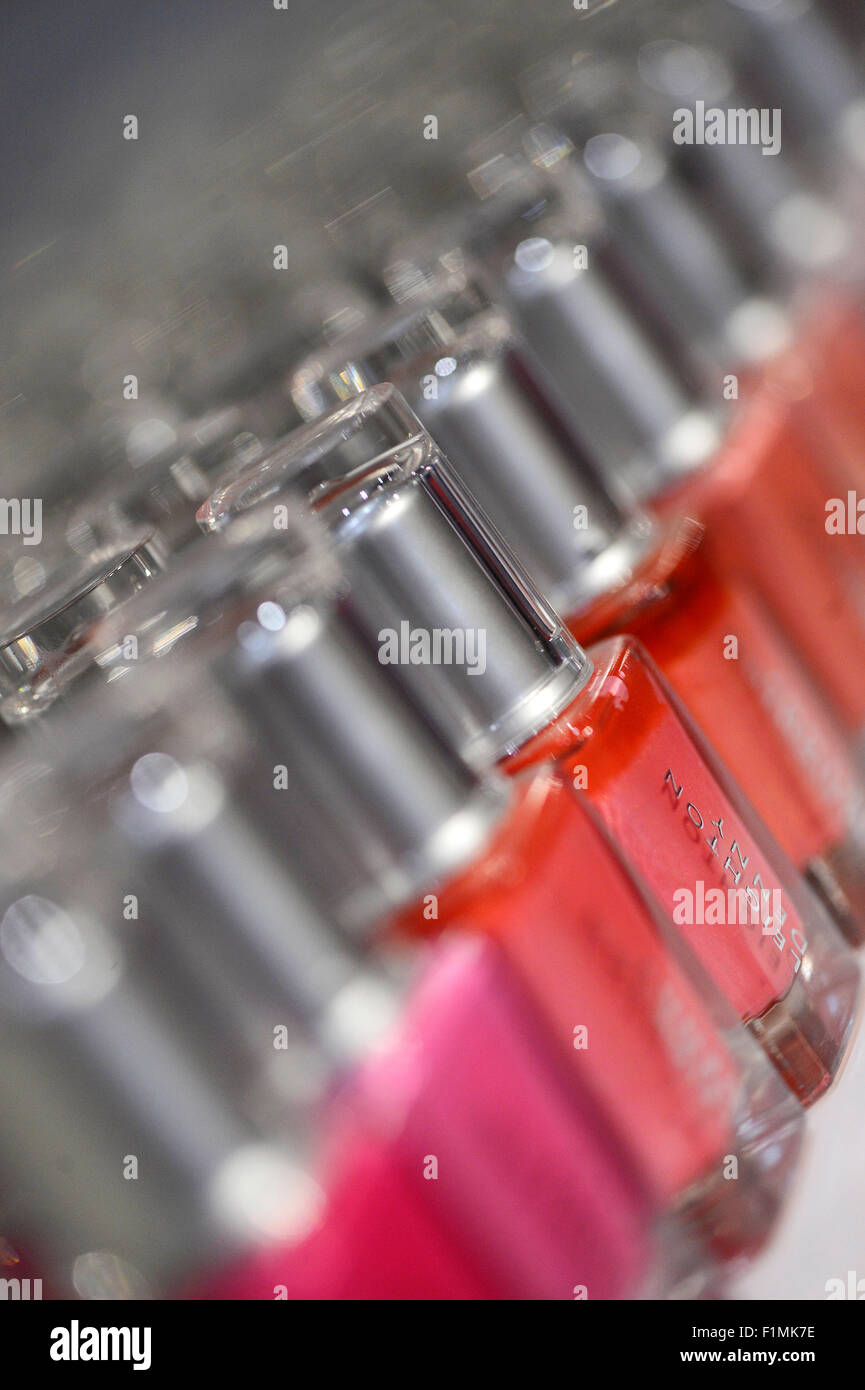 SELECTION OF NAIL PAINTS/VARNISHES Stock Photo - Alamy