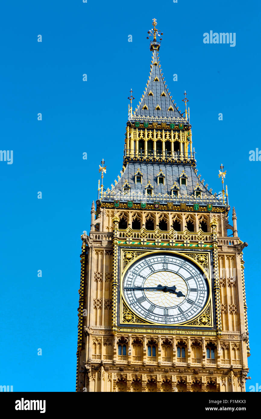 london big ben and historical old construction england city Stock Photo ...