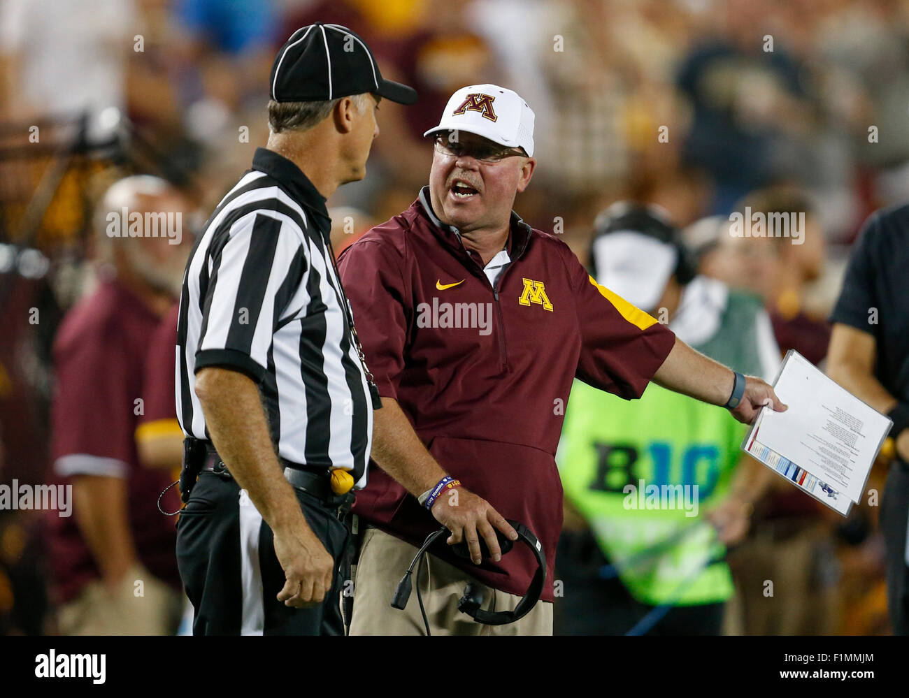 Minneapolis, Minnesota, USA. 03rd Sep, 2015. Minnesota Golden Gophers ...