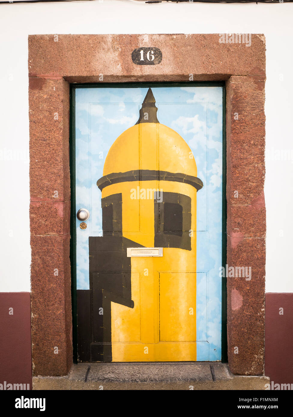 The Painted Doors of Funchal Old Town, Madeira, Portugal. ArT of opEN ...