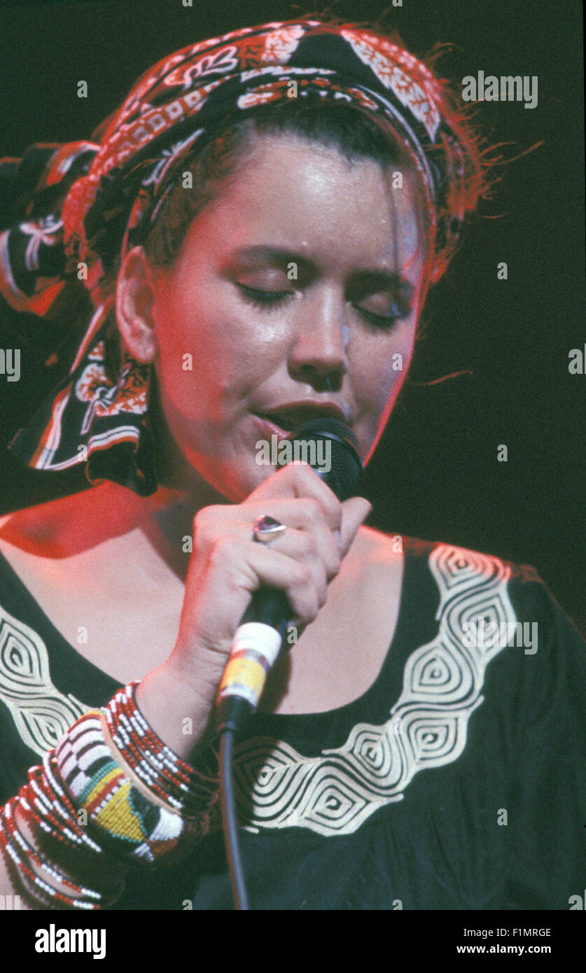 TONI CHILDS US pop singer about 1988 Stock Photo - Alamy