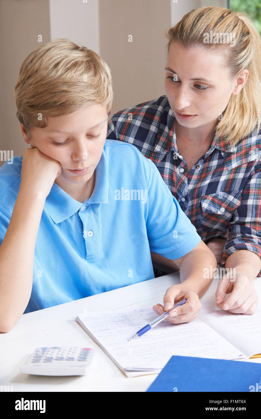Unhappy boy teacher hi-res stock photography and images - Alamy