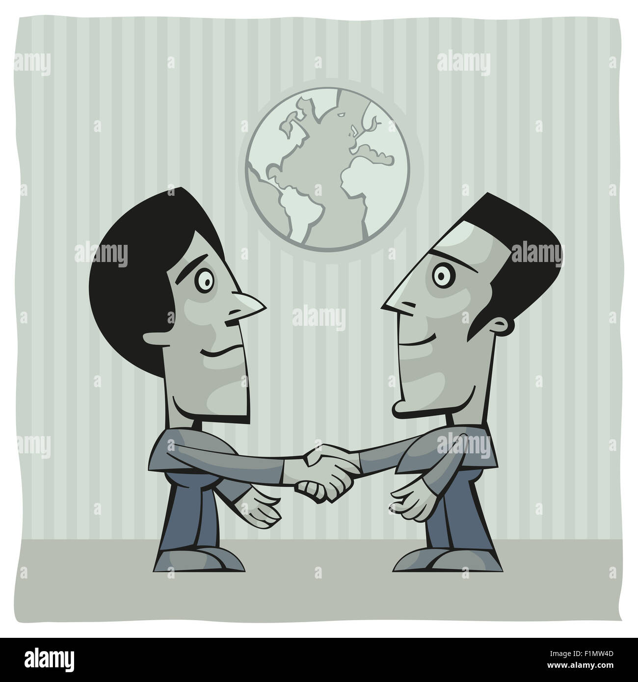 Agreement after Cut Out Stock Images & Pictures - Alamy