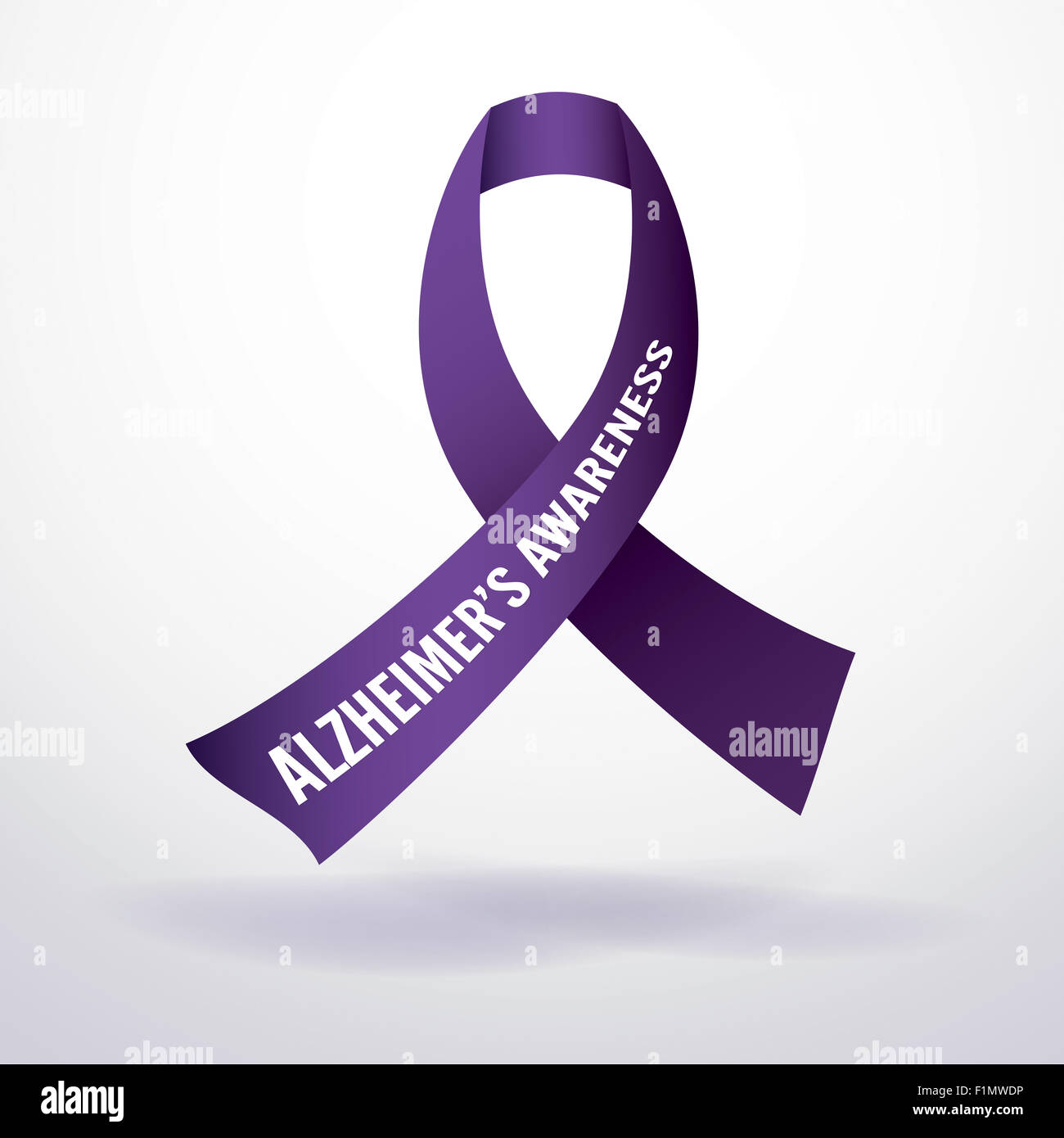 Alzheimer's disease awareness ribbon. Vector EPS 10 available. EPS file ...