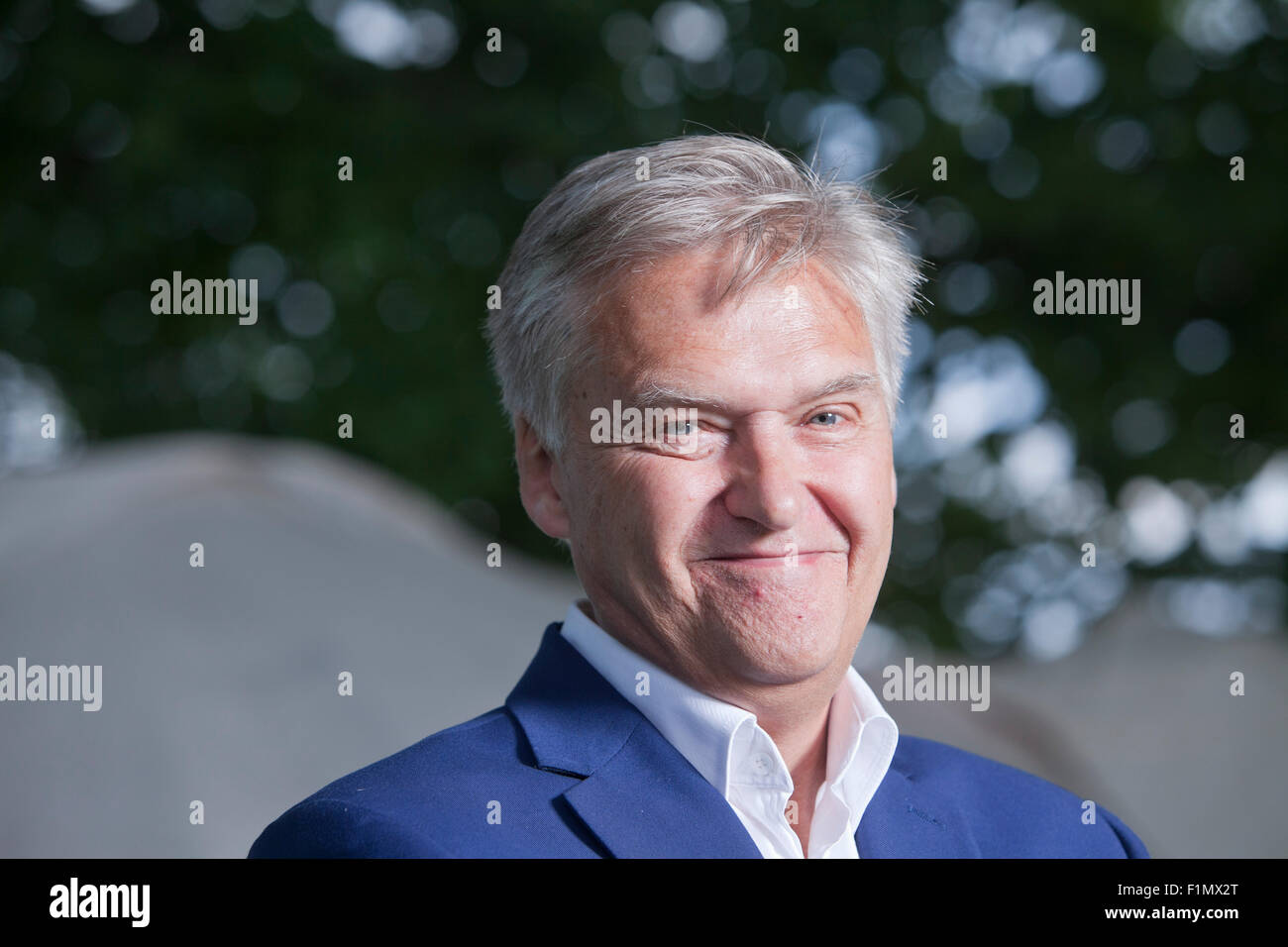 Iain Macwhirter, the political commentator, journalist and author, at ...