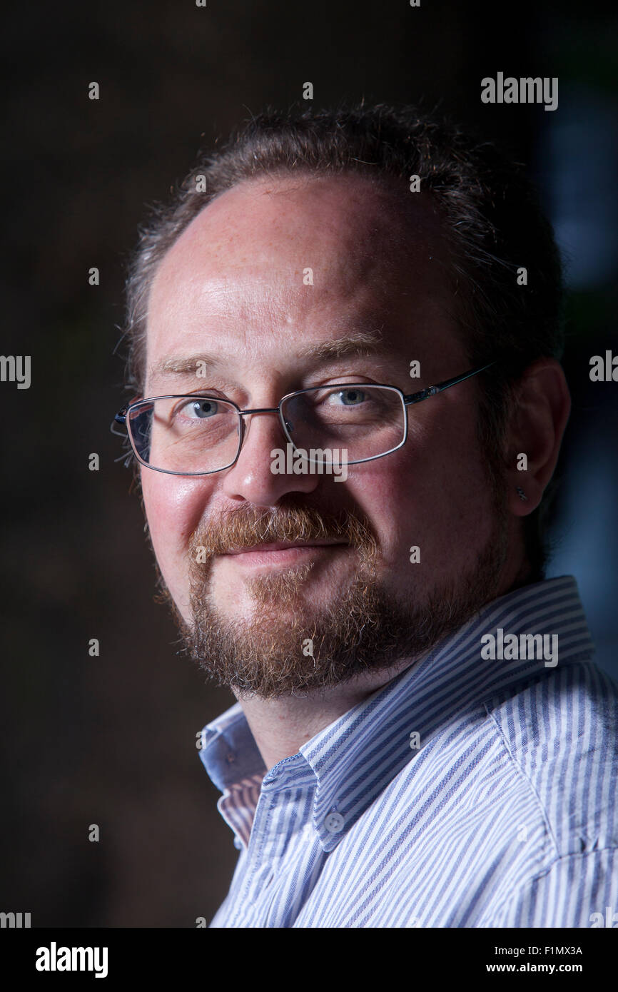 Stuart MacBride, the Scottish crime writer, at the Edinburgh ...