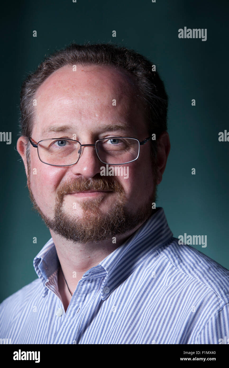 Stuart MacBride, the Scottish crime writer, at the Edinburgh ...
