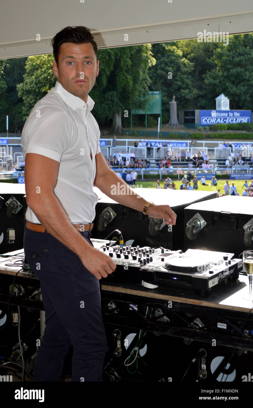 Mark Wright DJs Coral-Eclipse Day at Sandown Park Racecourse Featuring ...