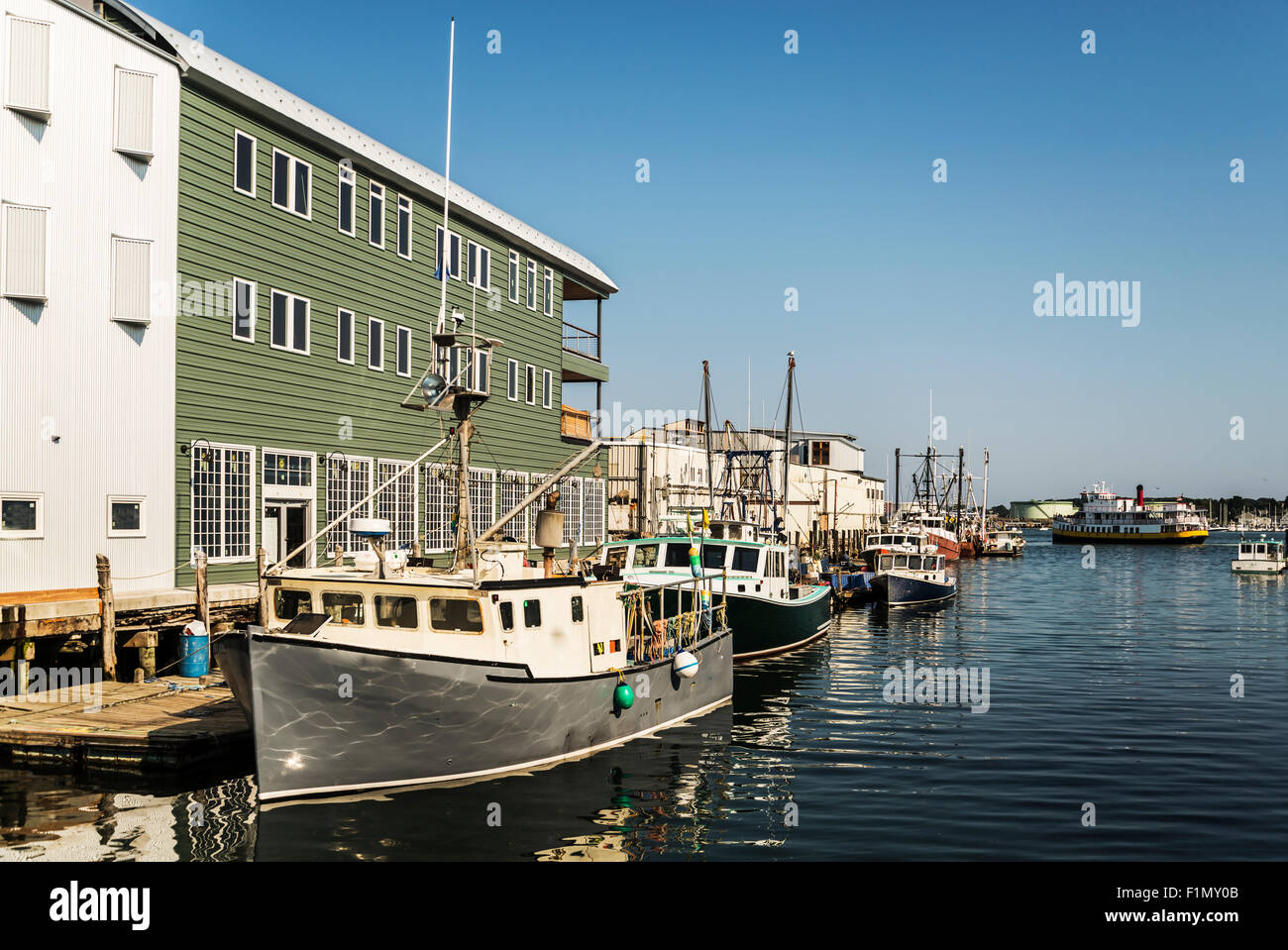 Portland maine usa waterfront hi-res stock photography and images - Alamy