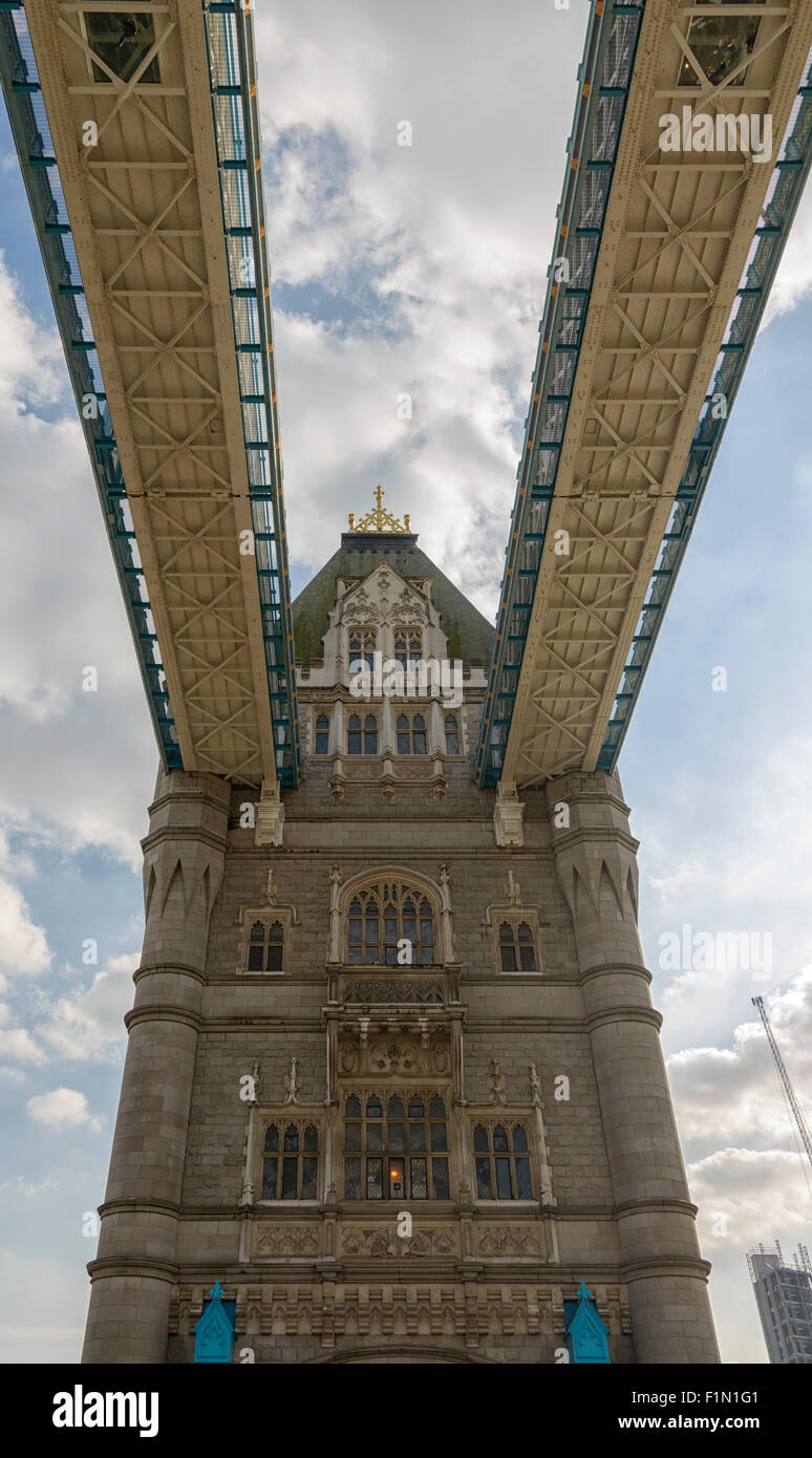 Tower bridge unusual view hi-res stock photography and images - Alamy