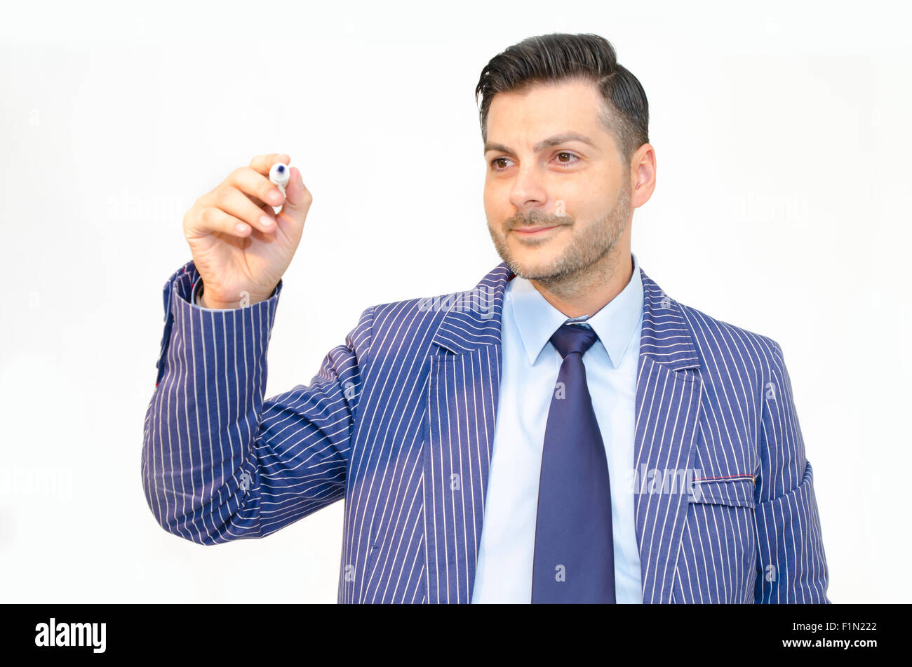 Hand draw business man hi-res stock photography and images - Alamy