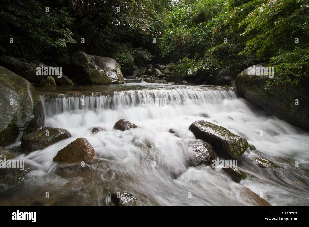 natural cascade in Taiwan Stock Photo - Alamy