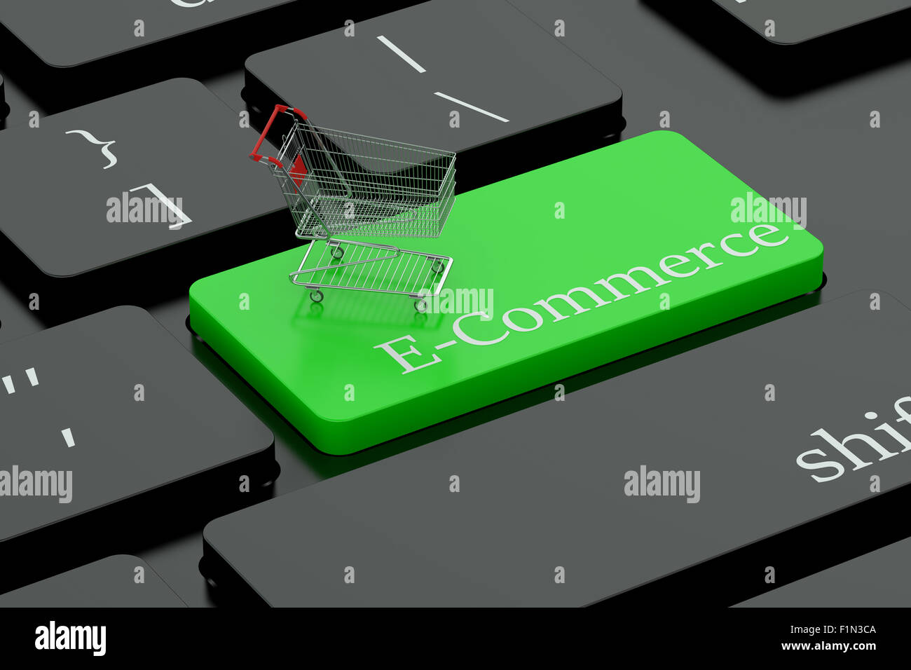 E commerce and market cart hi-res stock photography and images - Alamy