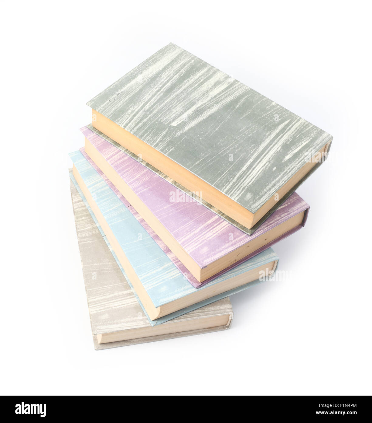 books on a white background Stock Photo - Alamy