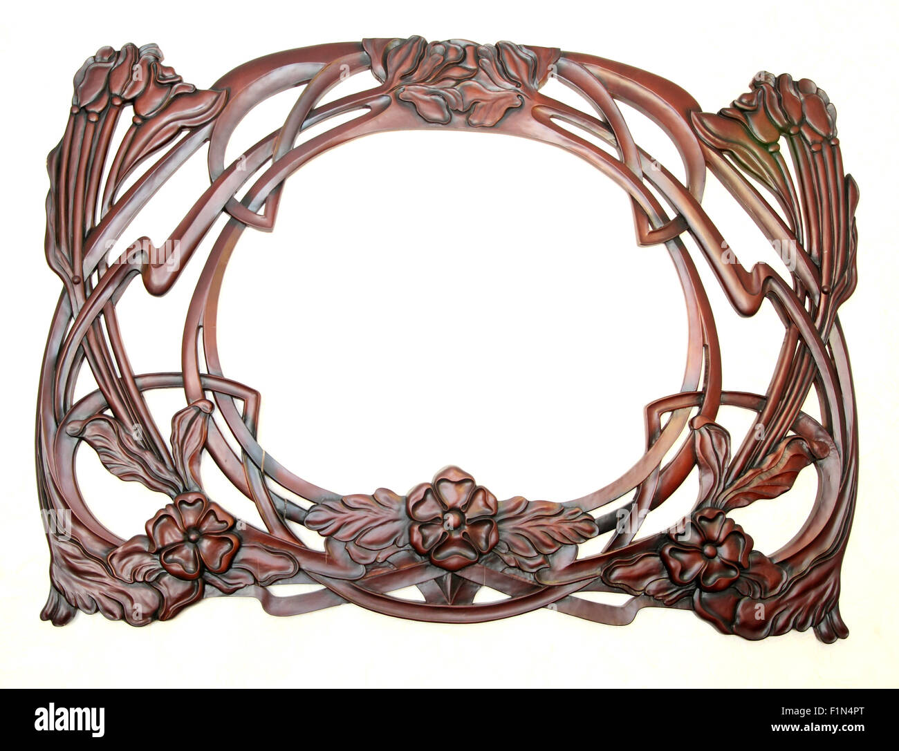 Large baroque frame on wall hi-res stock photography and images - Alamy
