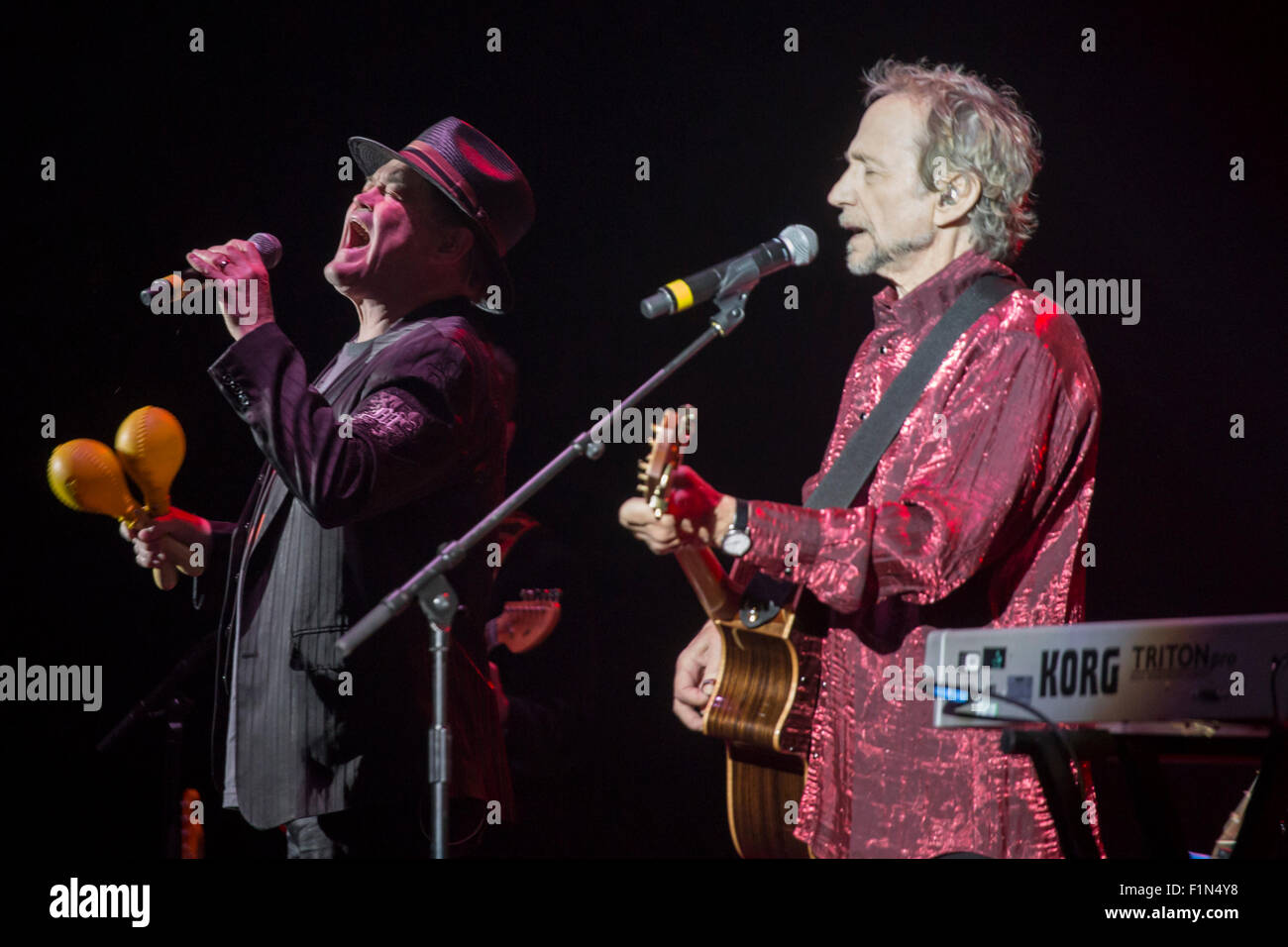 London, UK 4th Sept 2015. Monkees Live Performance, Micky Dolenz ...