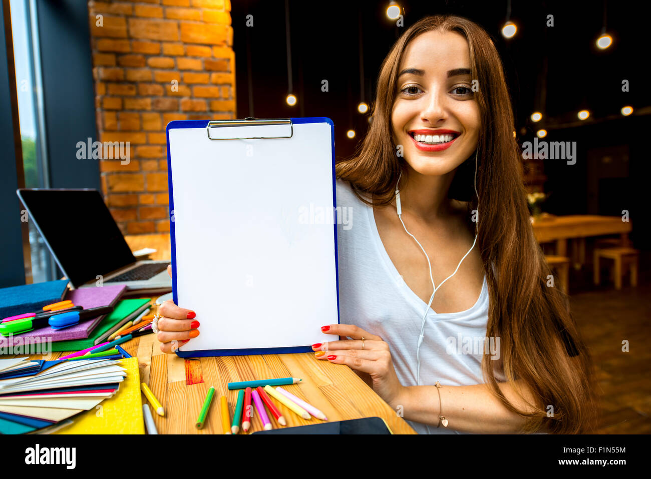 Teacher showing board hi-res stock photography and images - Alamy