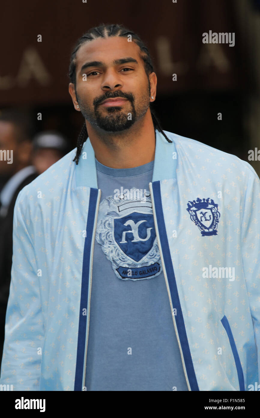 London, UK, 9th June 2015: David Haye attends Entourage - European film ...