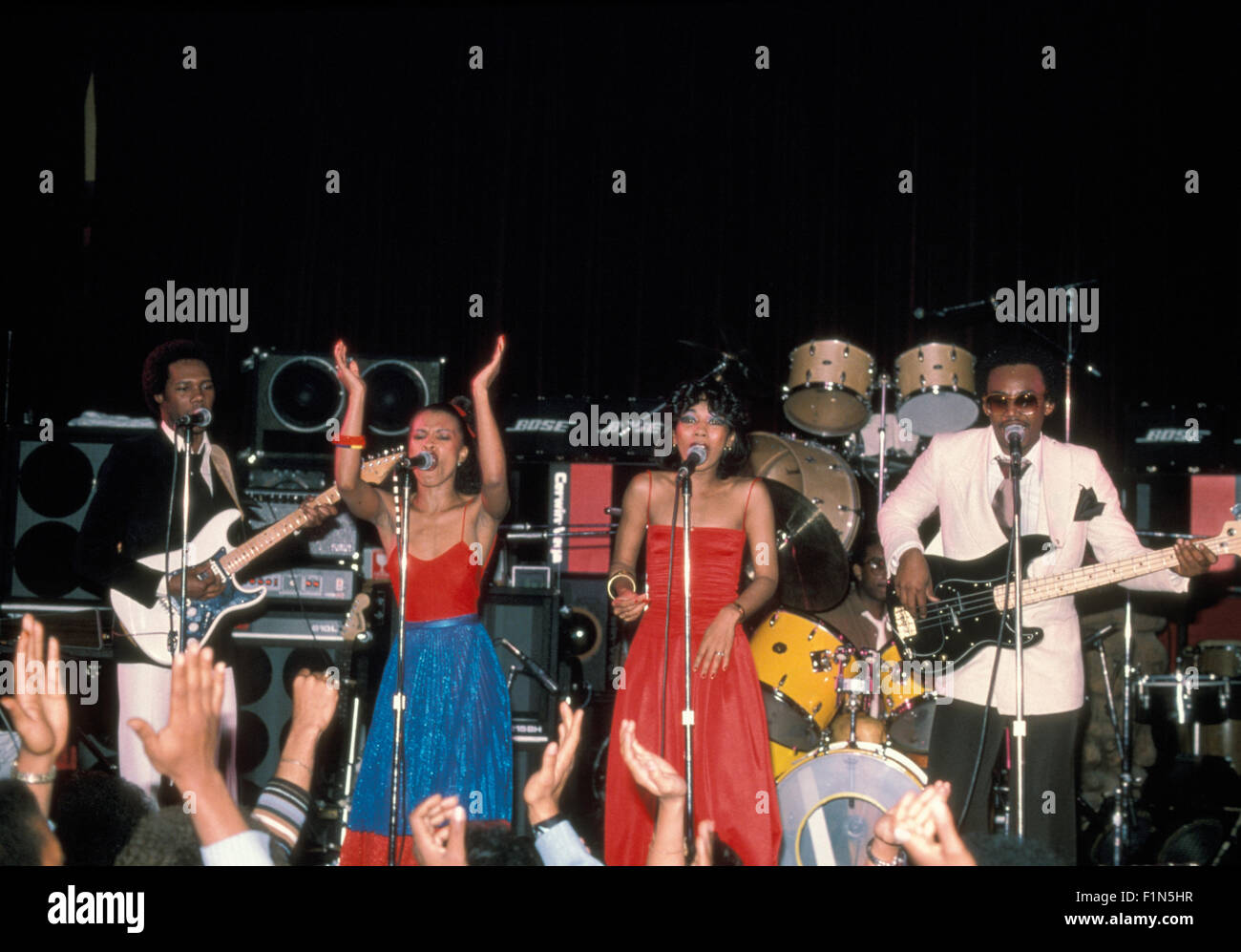 CHIC US group about 1977 Stock Photo - Alamy